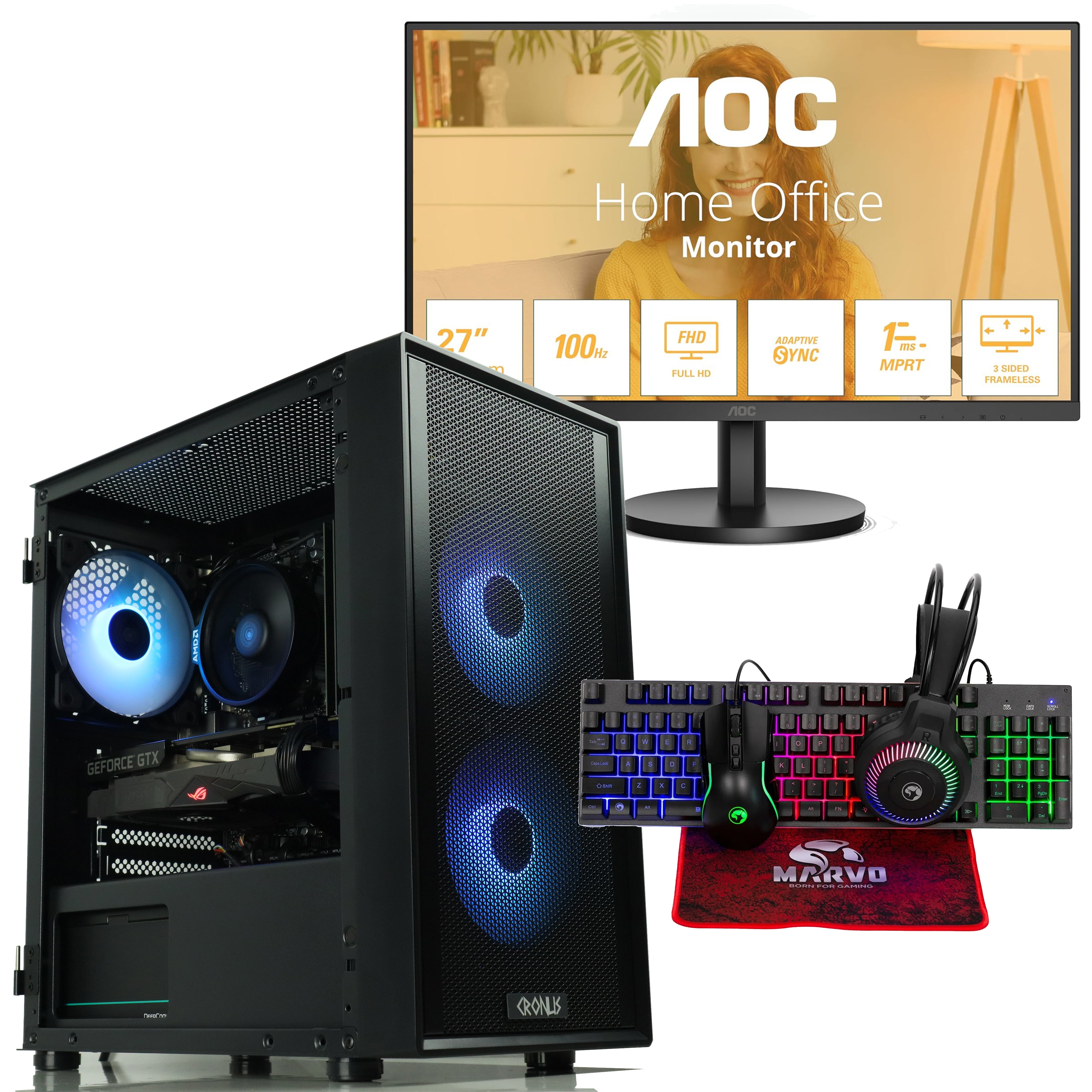 BUNDLE - ELECTRO - BOLT - Ryzen 5 4500 / 16GB RAM / GTX 1660 SUPER ...